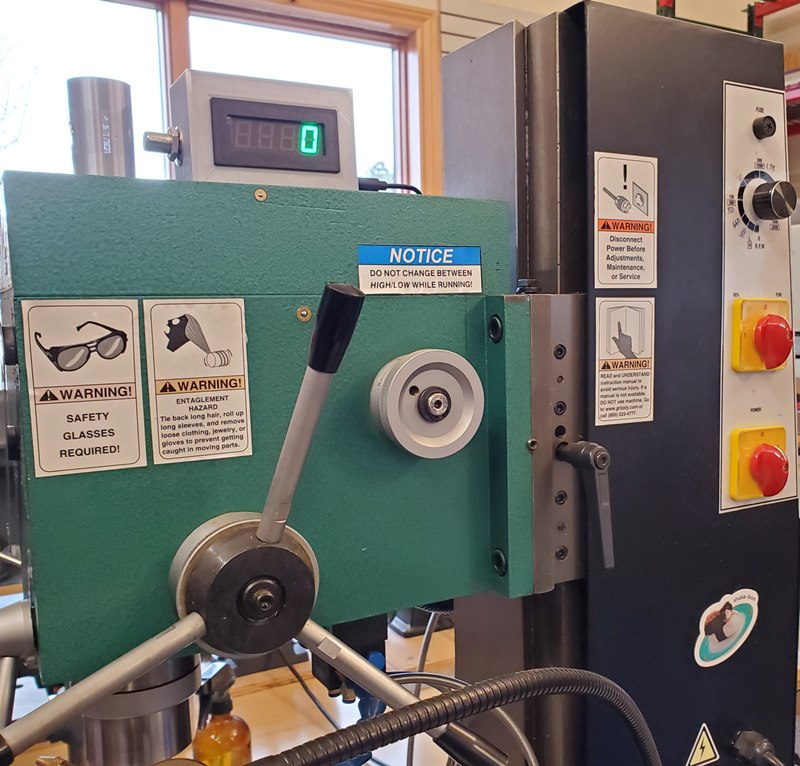 Mill Tachometer Magnet Mount – Outpost4